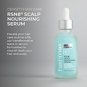 HairMax Hair Treatment Serum, 2 fl. oz, Natural, Drug Free, Supports Healthy Hair and Scalp Nourishing, Helps Fight Signs of Aging, Strengthens Hair