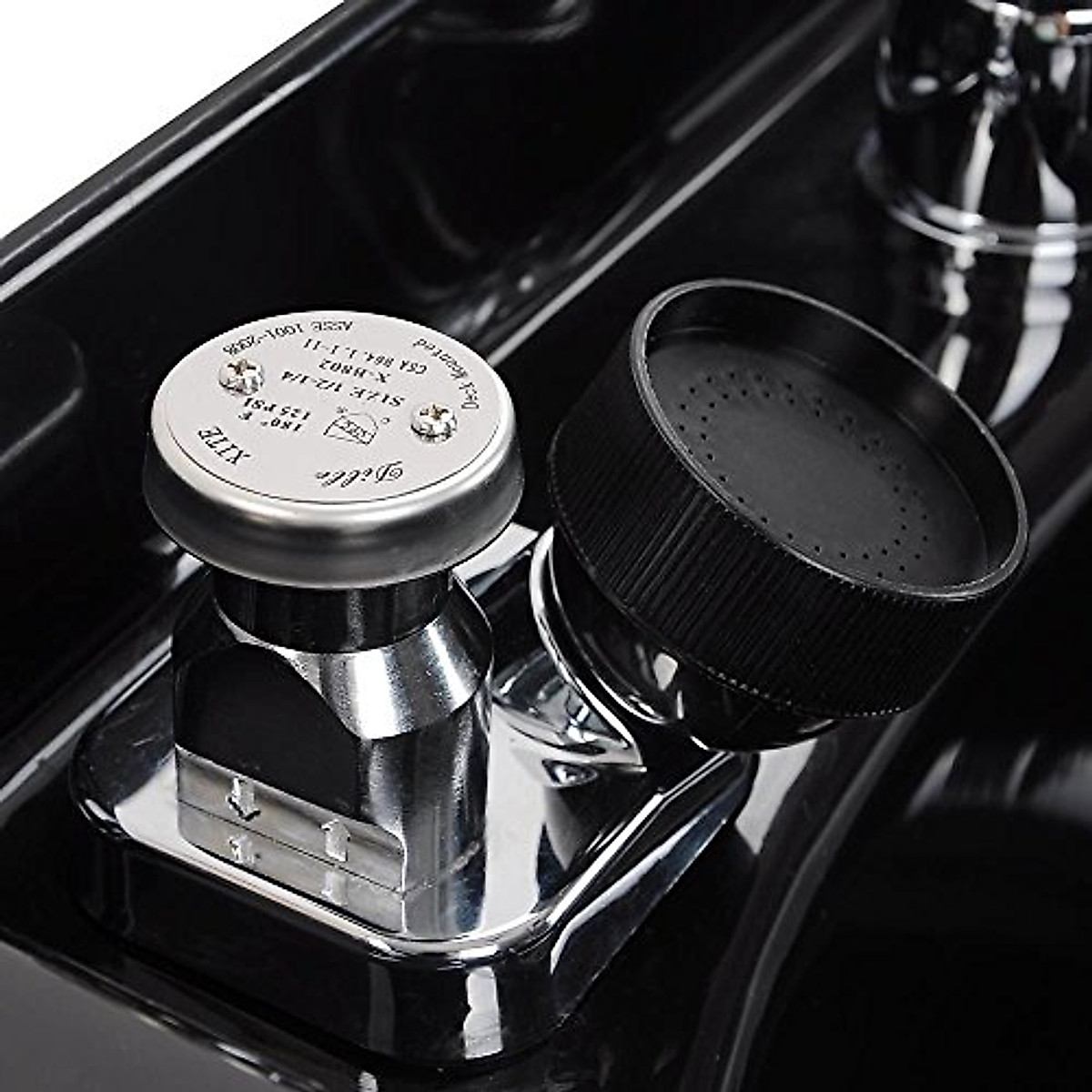 OmySalon Salon Sink for Hair Stylist, Shampoo Bowl Wall Mounted Hair Washing Station, Faucet Sprayer Plunbing Parts Included