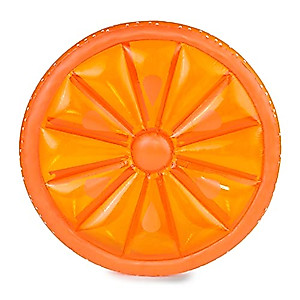 Swimline Giant Fruit Slice Pool Island, Orange