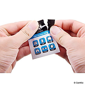 Camera Lens Cleaning Kit - Air Blower, Cleaning Brush, 2in1 Lens Cleaning Pen, 50 Individually Wrapped Wet Tissues and 4 Microfiber Cloths