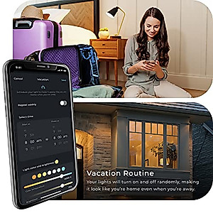 Globe Electric 50079 Wi-Fi Smart 5"/6" LED Retrofit Recessed Light, No Hub Required, Voice Activated, 11 Watts, Multicolor Changing RBG, Tunable White 2000K - 5000K, 700 Lumens, E26 Adaptor Included