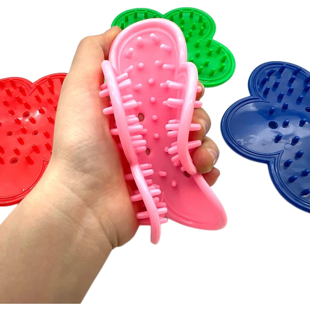 QIUKUI 4 pcs Rose Stripper Garden Hand Tool Thorn Remover Tool Thorn and Leaf Stripping Tool