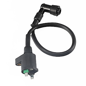 Relibupdater CDI Box,ignition coil and spark plug kit for 50 cc moped Scooter 50cc 70cc 90cc 110cc 125cc coolster taotao parts ATV Chinese Dirt Bike Pit Bike go kart accessories