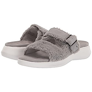 Koolaburra by UGG Women's PASEA Slide Sandal, Wild Dove, 10