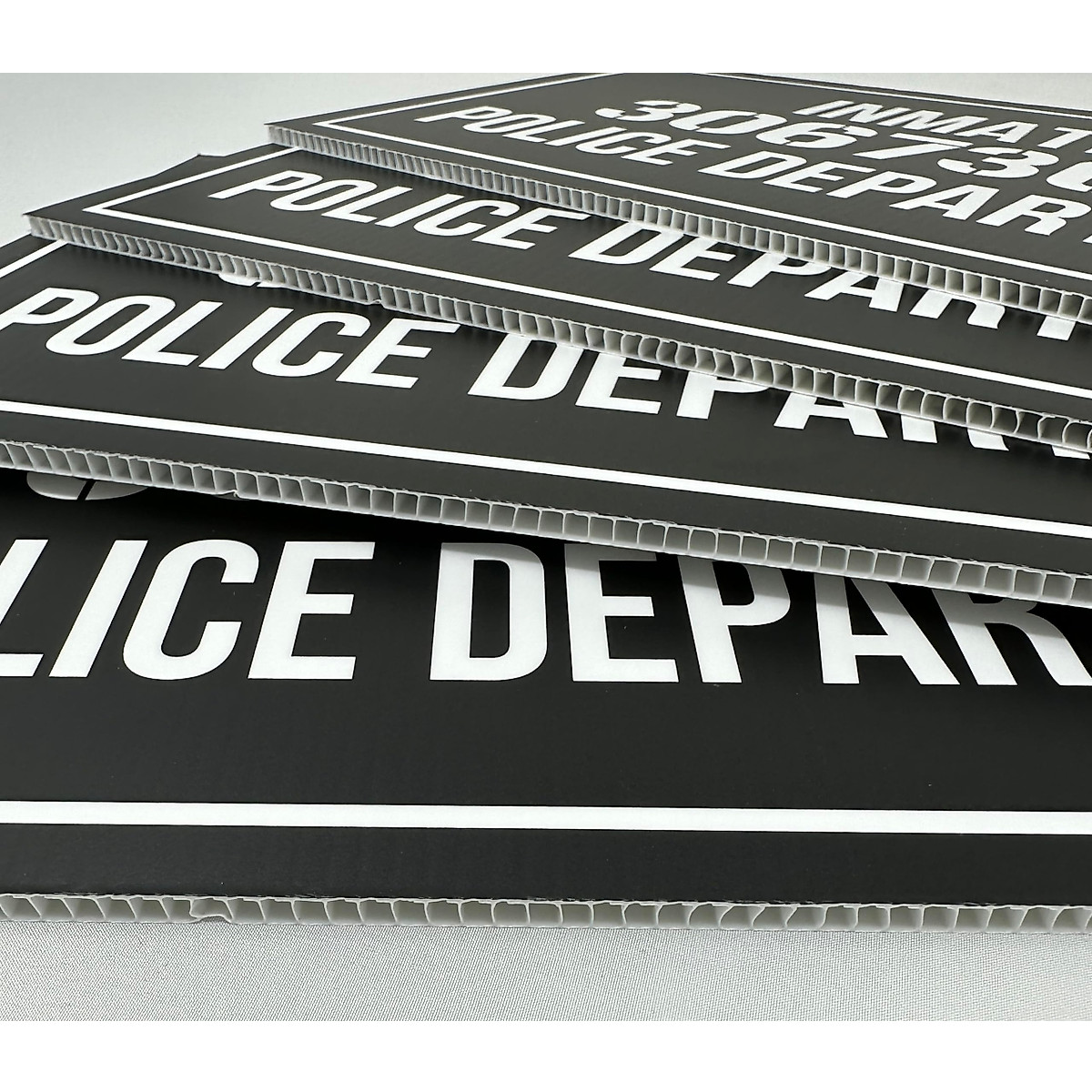 KING PROPS Mugshot Photo Booth Prop Sign - Perfect for Bachelorette, Bridal Shower, Wedding, Birthday Party, and More! Unique 14x8-inch Waterproof Photo Booth Accessory for Memorable Celebrations