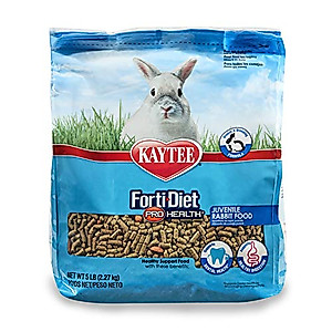 Kaytee Forti-Diet Pro Health Juvenile Rabbit Food 5lb