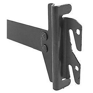 Steel Bed Side Rails with Hook-On Claws, 76" Long for Twin & Full Size Beds