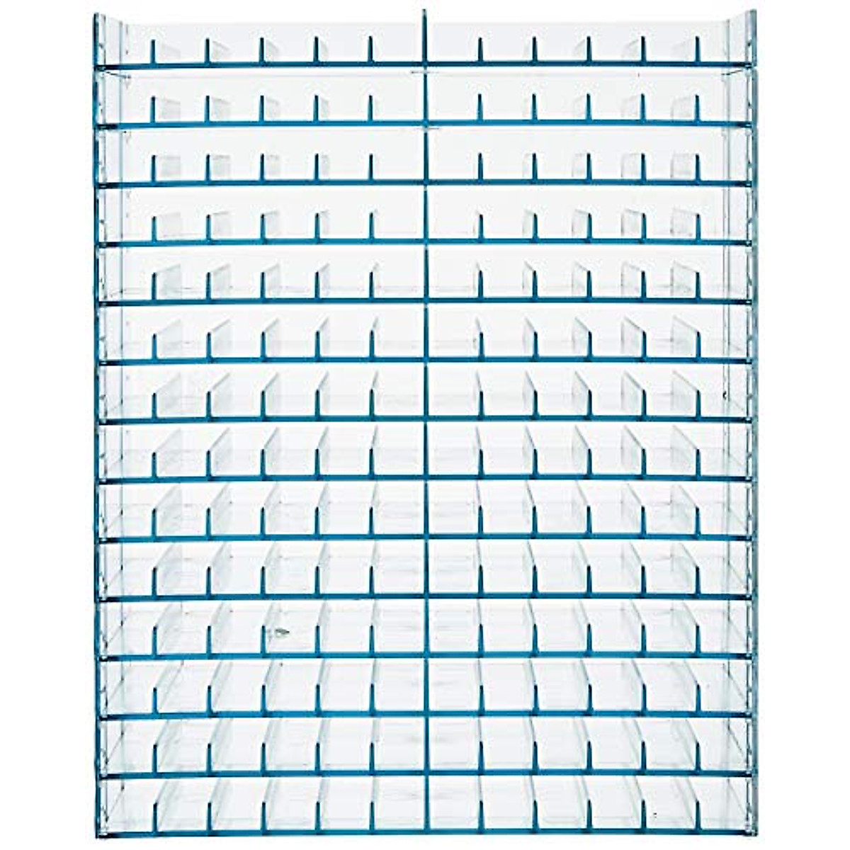 Crafter's Companion PENST14 The Ultimate Marker Storage Rack, Empty-Holds 168, 14-Pack, Light Blue