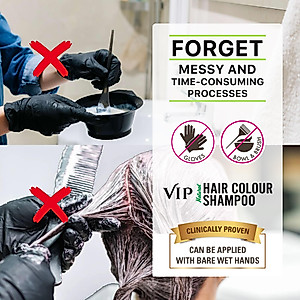 VIP Hair Color Shampoo, 400ml