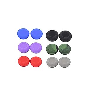 OculusQuest 2 Handle Rocker Cap Controller Silicon Shell Silicone Non-Slip (Black)