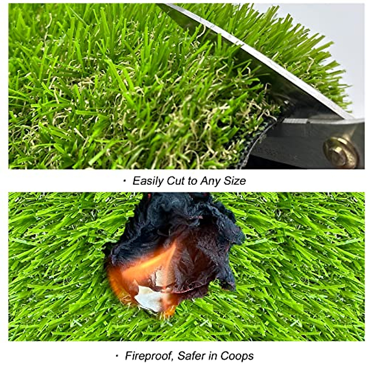 Oziyrnka Chicken Nesting Pads, 6Pcs 12"x12"x1.22" Washable Plastic Nesting Pads for Chicken Coop+ Chicken Veggies Holder for Hens 1pcs, Nesting Box Pads for Chicken Coop, Reusable Chicken Box Nesting