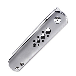 Kizer Pocket Folding Knife Front Flipper Reverse Tanto S35VN Blade Titanium Handles EDC Knife, Foldable Outdoor Carry for Men Women Gift, Feist Ki3499S