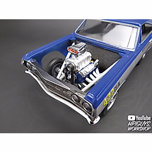 AMT 1965 Chevy Chevelle AWB Time Machine 1:25 Scale Model Kit