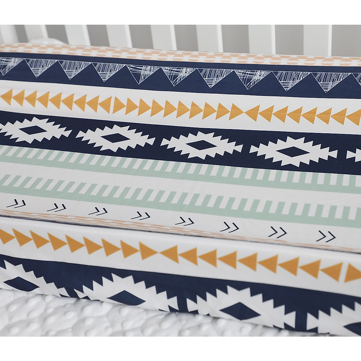 Baby Boy Crib Bedding Aztec Changing Pad Cover (Aztec)