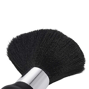 Taotiieout 1PCS Barber Brush Neck Duster,Shaving Brush Neck Duster Portable Facial Cleaning Brush Self Standing Shaving Brush