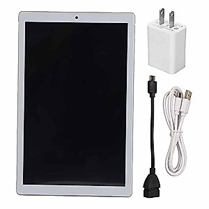 10.1 inch Tablet, 2.4G 5G WiFi 3G Phone Call with Dual Sim Card, Octa Core, 4GRAM 64GROM 128G Expansion Tablet Computer, IPS Screen, BT, GPS, 6000mAh Battery, Touch Screen (#3)