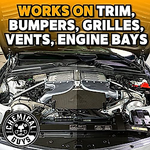 Chemical Guys AIR_SPRAY_1 Black On Black Instant Trim Shine Exterior Spray Dressing & Protectant, (Safe for Cars, Trucks, SUVs, RVs, & More) 11 fl oz