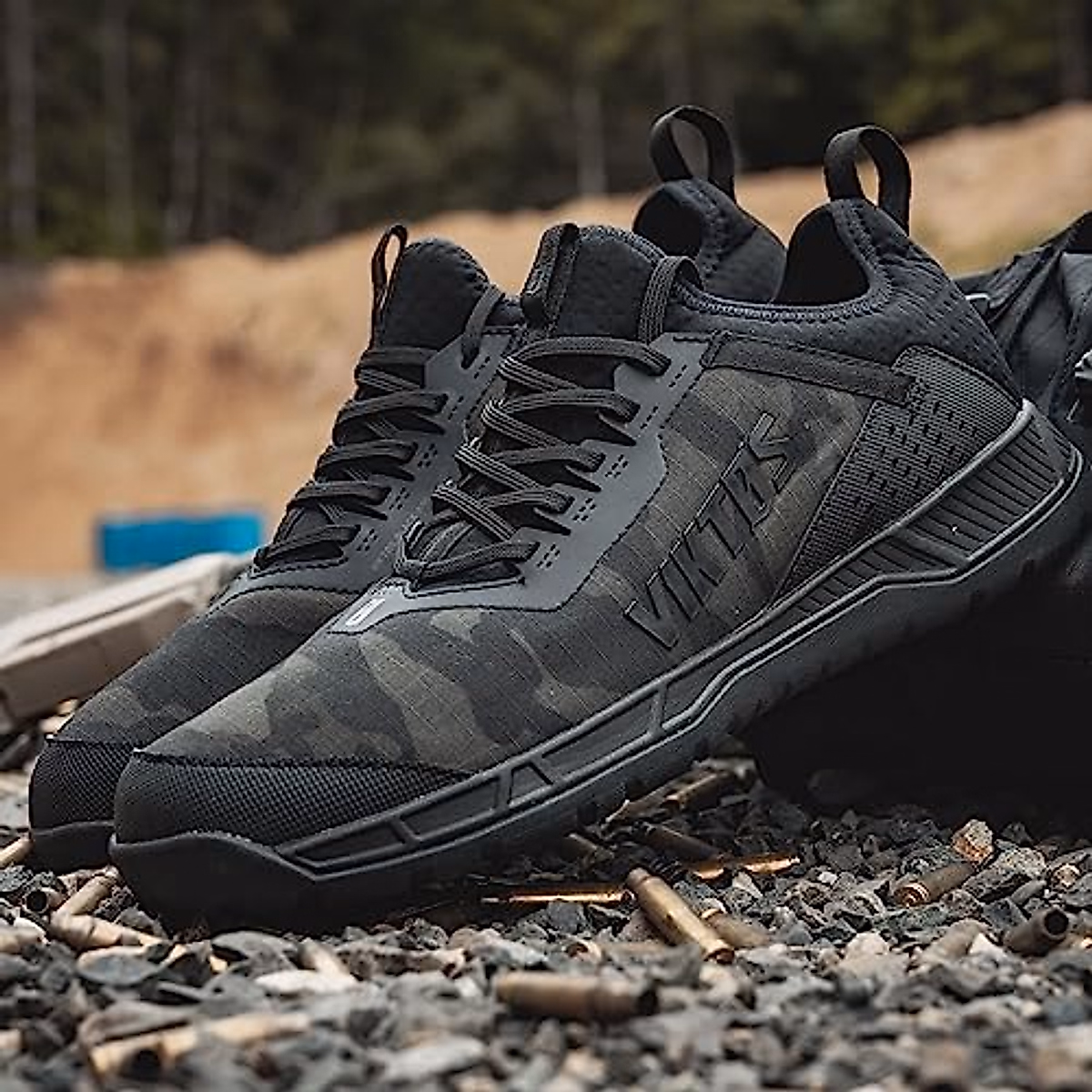 VIKTOS Men's Range Trainer MC Outdoor Tactical Training Athletic Durable Lightweight Waterproof Shoes, Multicam Black, 11