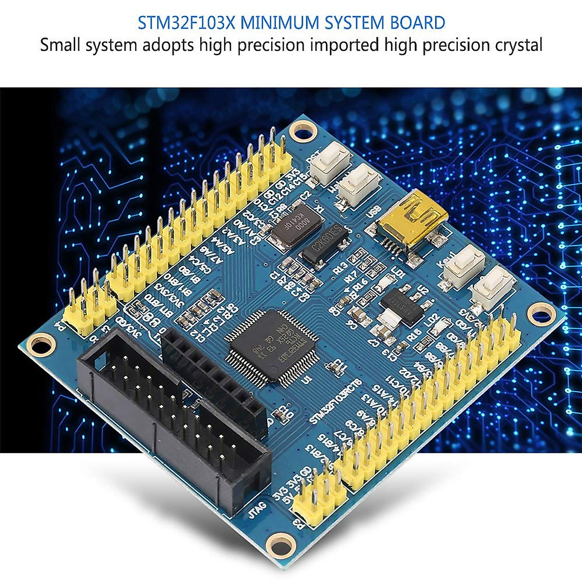 Znyo STM32F103X Minimum System Development Microcontroller Board OLED Display Interface Core Board