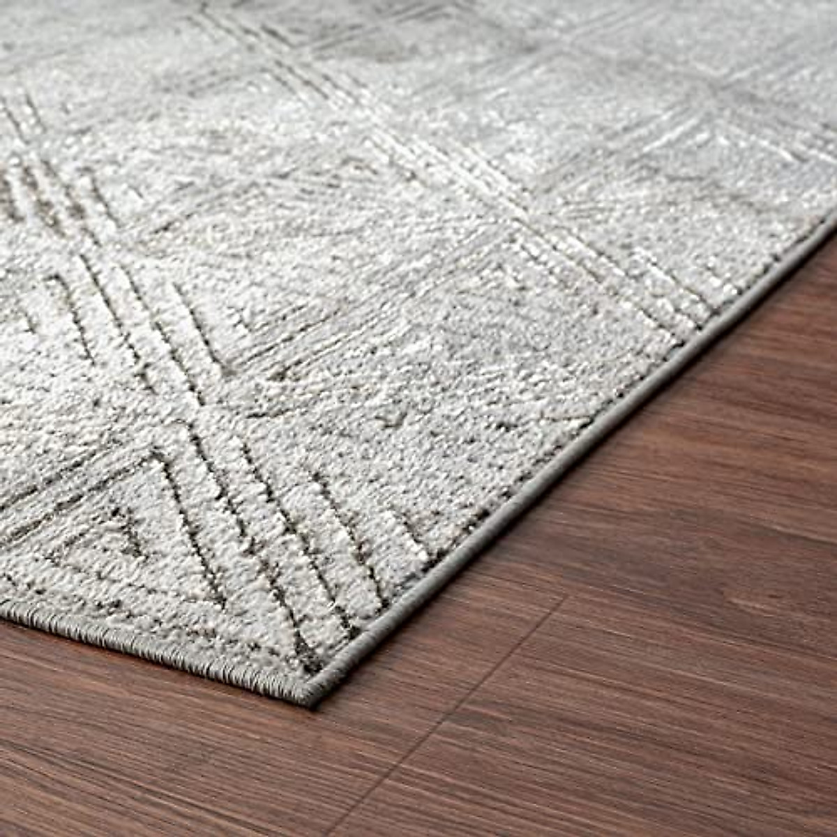 LUXE WEAVERS Florance Collection 86328 Vizon 8x10 Modern Geometric Area Rug