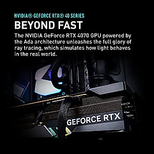 MSI Aegis RS Gaming Desktop: Intel Core i7-13700KF, RTX 4070, 32GB DDR5, 2TB M.2 NVMe, Liquid Cooling, WiFi 6E, Keyboard & Mouse, DIY Friendly, Windows 11 Home-Adv: 13NUE-450US,Black