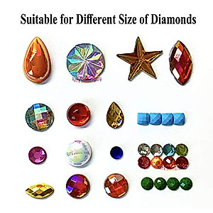 Diamond Painting Funnel Collapsible Silica Gel Diamond Painting Accessories Containers Organizer Storage Tools for Adults 2 Pack