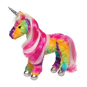 Douglas Joy Rainbow Princess Unicorn Plush Stuffed Animal