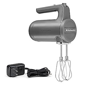 KitchenAid Cordless Variable Speed Hand Blender - KHBBV53 & Cordless 7 Speed Hand Mixer - KHMB732