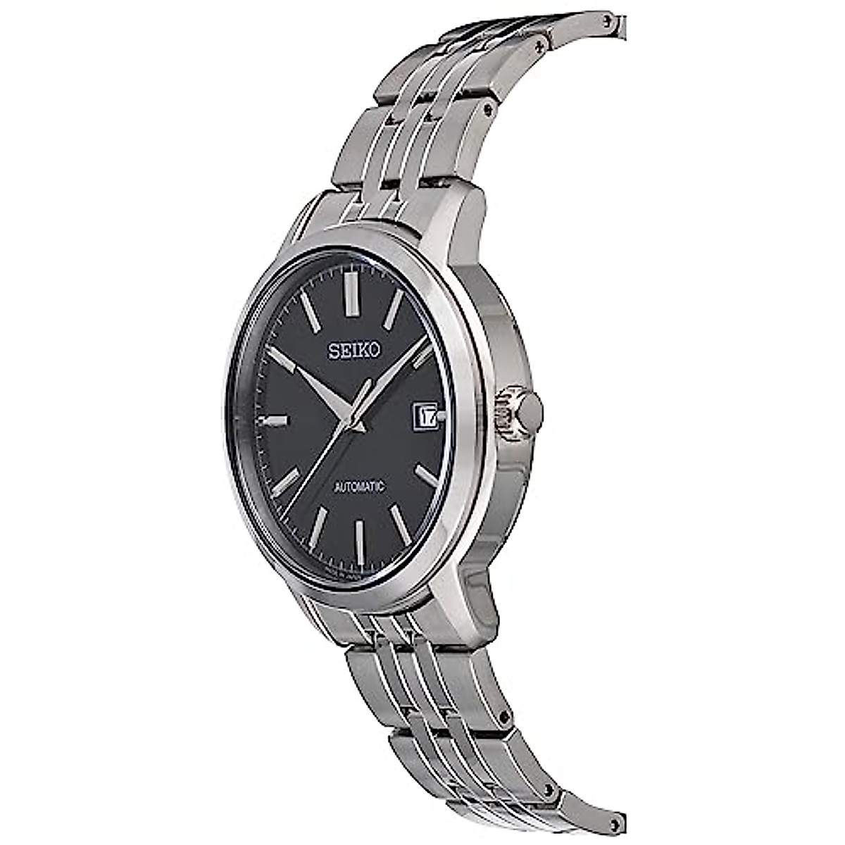 SEIKO male watches Essentials SS Automatic Green Dial