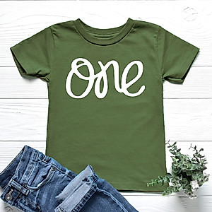 One 1st Birthday Shirt for Baby Girls First Birthday Outfit Purple Shirt