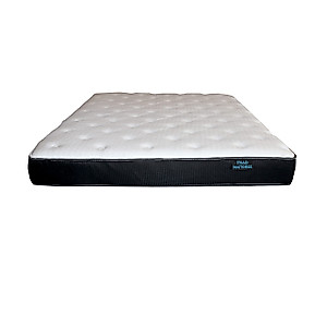 Triad Mattress Elite 8 inch Queen (60x80) Graphite Memory Foam, Cool Gel Foam, Glacier Cooling Stretch Cover, Medium Firm Support, for RV and Campers. Made in The USA