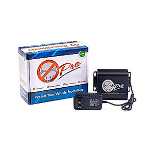 MouseBlocker PRO 120V Plug-in Ultrasonic Mouse and Rodent Deterrent with Dual Strobing LEDs for Your Vehicle
