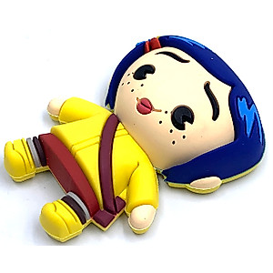 Coraline 3D Foam Magnet Set - Magnet for Refrigerators and Lockers