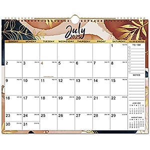 2023-2024 Calendar - July 2023 - Dec 2024, 11.6'' × 14.8'', Monthly Calendar 2023-2024, Spiral Bound, Hanging Hook, Premium Paper, Large Grids, Julian Dates