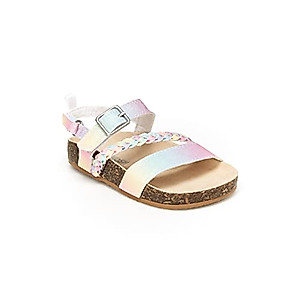 OshKosh B'Gosh Girls Faith Sandal, Multi, 11 Little Kid