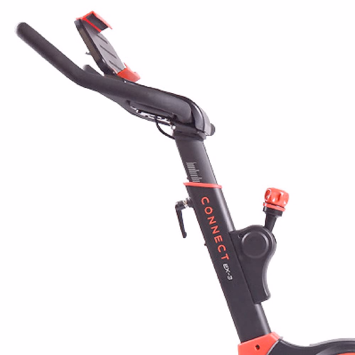 Echelon Smart Connect Fitness Bike, 30-Day Free Echelon Membership, Easy Storage, Small Spaces, Cushioned Seat, Solid Design, HIIT, Top Instructors, 32 Resistance Levels, Bluetooth, EX3-Red