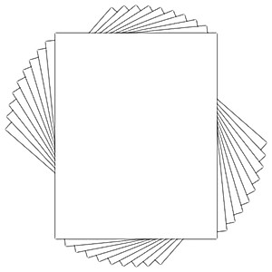 Golden State Art, Uncut 11x14 White Mats Matboards, Acid Free, for Photos, Frames, DIY Projects (10 Pack, 11x14 Inches)