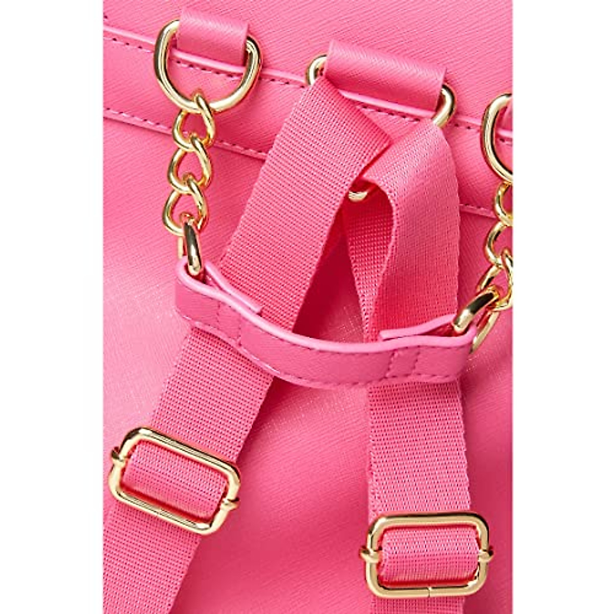 Tommy Hilfiger Kendall II Flap Backpack-Saffiano PVC Party Pink One Size