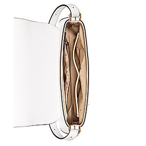 GUESS Desideria Flap Shoulder Bag, White