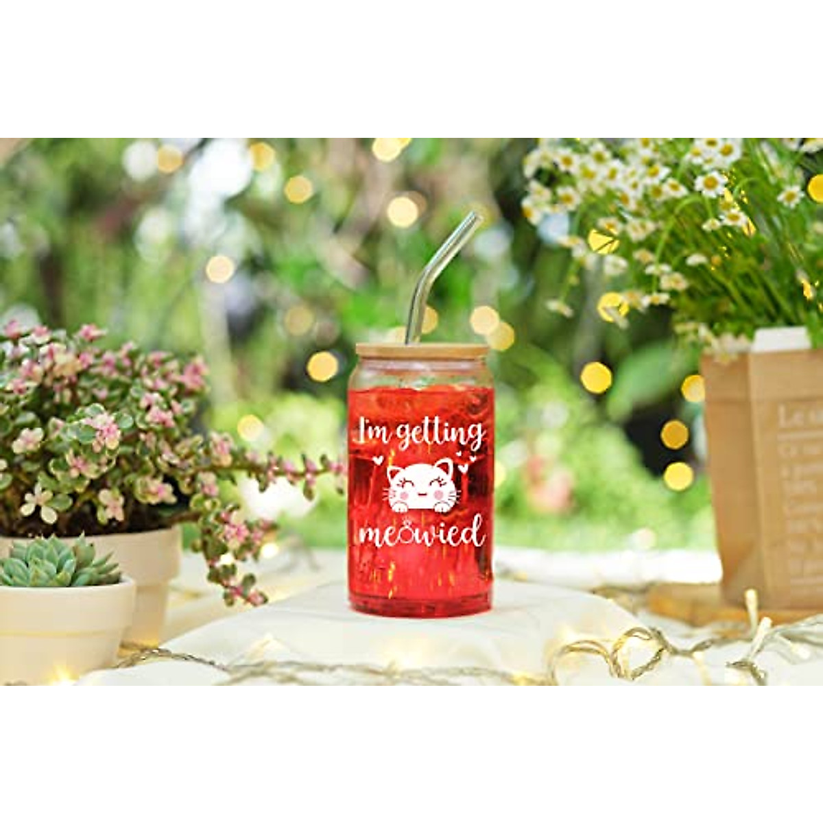 NewEleven Bridal Shower Gifts - Wedding Gifts For Bride - Bride To Be, Bachelorette Gifts, Engagement Gifts For Women - Bride Gifts For Bride To Be, Fiancee, Wifey, Her - 16 Oz Coffee Glass