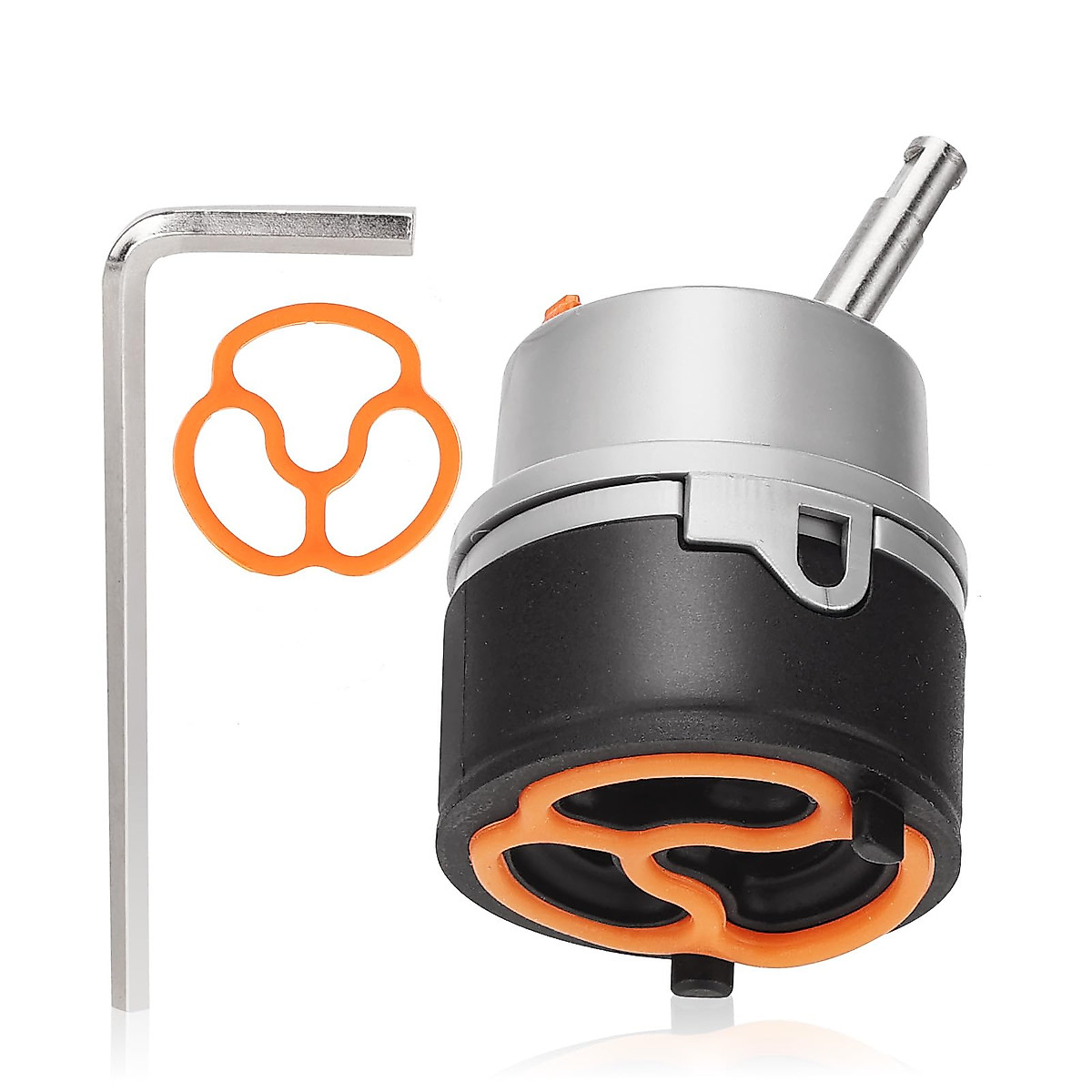 RP50587 Single Handle Cartridge Valve For Delta DST Single Handle Kitchen and Lavatory Faucets, Repair Parts Universal Faucet Diamond Seal Technology Models with Allen Wrench (RP50587)