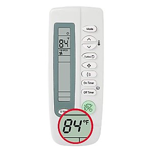 Replacement for SAMSUNG Air Conditioner Remote Control ARC-454 DB93-01364X AW0591L AW0591L/XAA AW0593L AW0593L/XAA AW0691L AW0691L/XAA AW0693L AW0693L/XAA, AW0891L AW0891L/XAA AW0893L AW0893L/XAA
