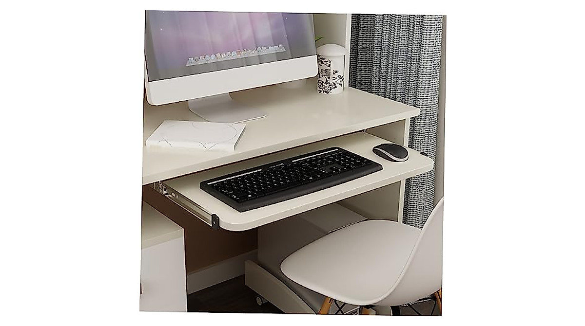 OSALADI Desk Drawer Slides - Smooth Ball Bearings