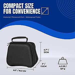 TNP Carrying Travel Storage Case for PS5 Controller, PS4 Controller, Xbox series X / S / Xbox One Controller, Nintendo Switch Pro Controller Holder Hard Shell Protective Cover EVA Accessories Pocket