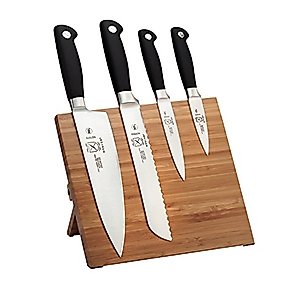 Mercer Culinary Genesis 5-Piece Magnetic Board Set, Bamboo