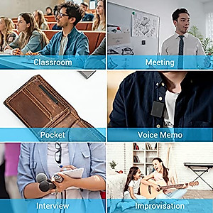 Voice Recorder, iZYREC Voice Recorder with 450mAh Battery for 30 Hours Continuous Recording, 40 Hours Voice Activated Recording & Instant Playback Perfect for Meetings, Cars,Lectures