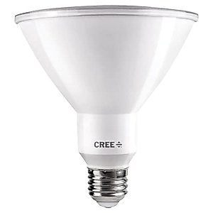 Cree Lighting Exceptional Series PAR38 Bulb, 3000K Dimmable LED Bulb, 120W + 1200 Lumens, Bright White, 1 Pack