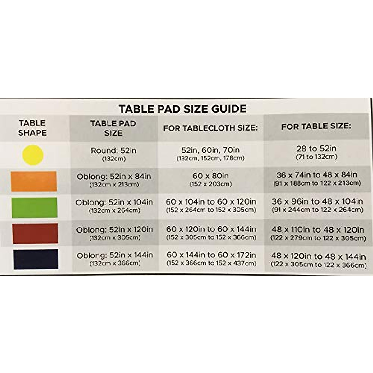 Sultan's Linens Extra Thick Durable Vinyl Table Pad Waterproof with Flannel Backing (52 Inch Round)