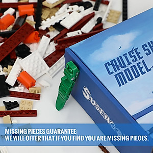 SuSenGo Building Block Kit for Titanic-481pcs Bricks Toy Building Sets for Adults Kids Educational Toys