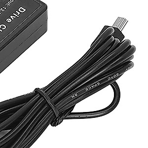 Car Camera Power Cord, Durable Well Organized Convenient Operation All Day Surveillance Wide Applicability Cam Hardwire Kit for GPS Navigator (MINI)